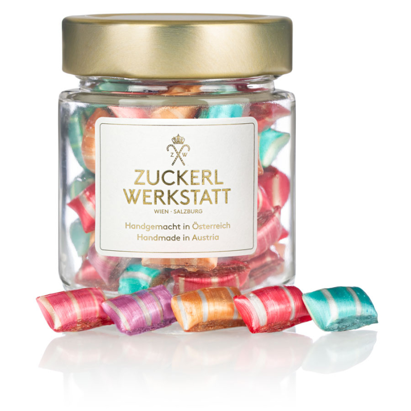 SEIDENZUCKERL FRUCHT Standardglas - Die Zuckerlwerkstatt Wien & Salzb ...